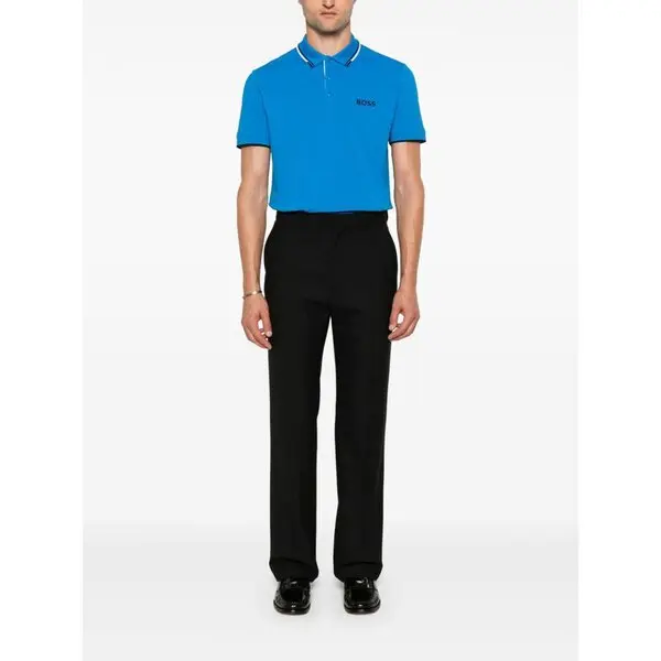 Hugo Boss Logo-embroidered Polo Shirt