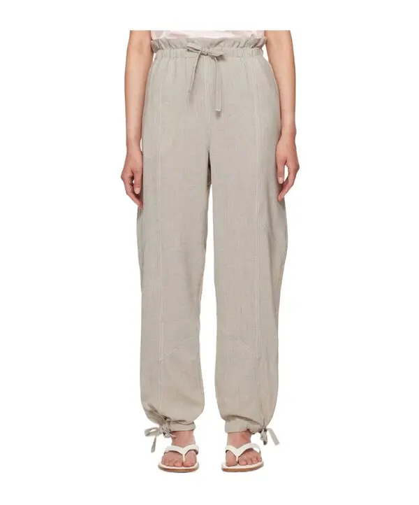 GANNI Loose Fit Drawstring Trousers