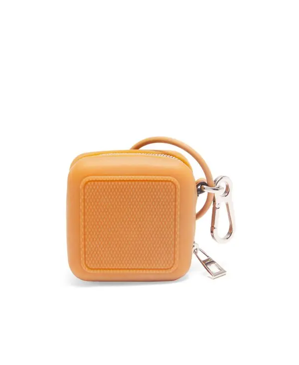Loewe Molded Coin Case In Diamond Rubber