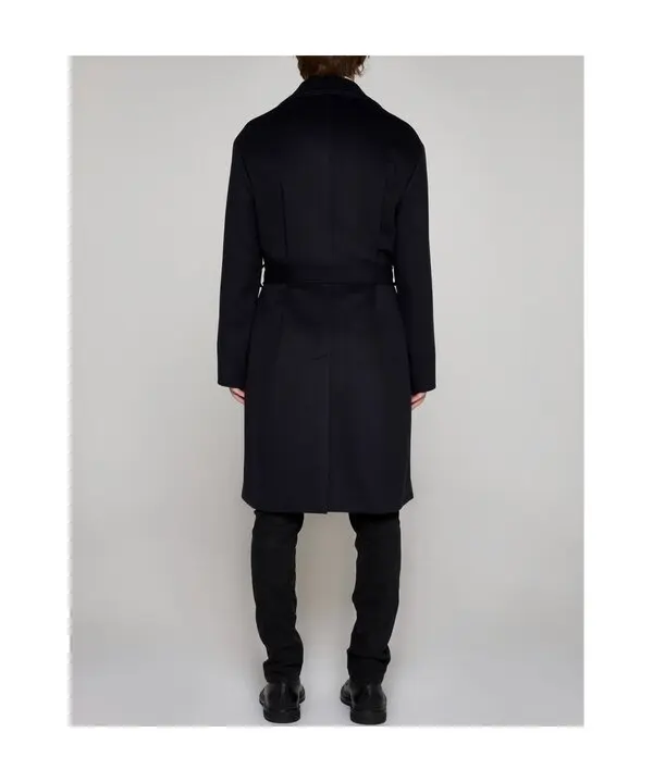 LARDINI Single Breasted Belted Coat
