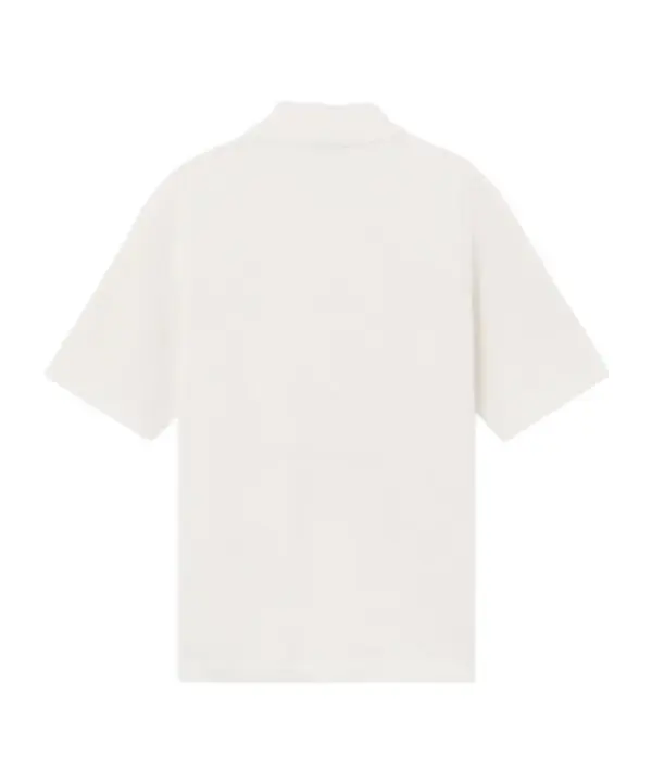 Stone Island Loose-fit Short-sleeve Polo Shirt - Ivory