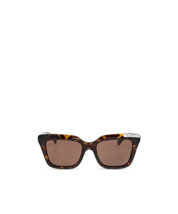 Alexander McQueen Square Frame Sunglasses - Brown