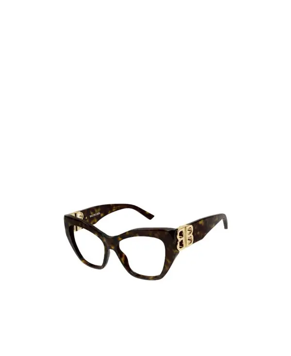 Balenciaga Cat Eye Frame Eyeglasses - Black
