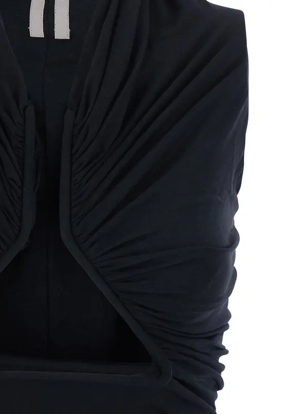 Rick Owens Sleeveless Gathered Top