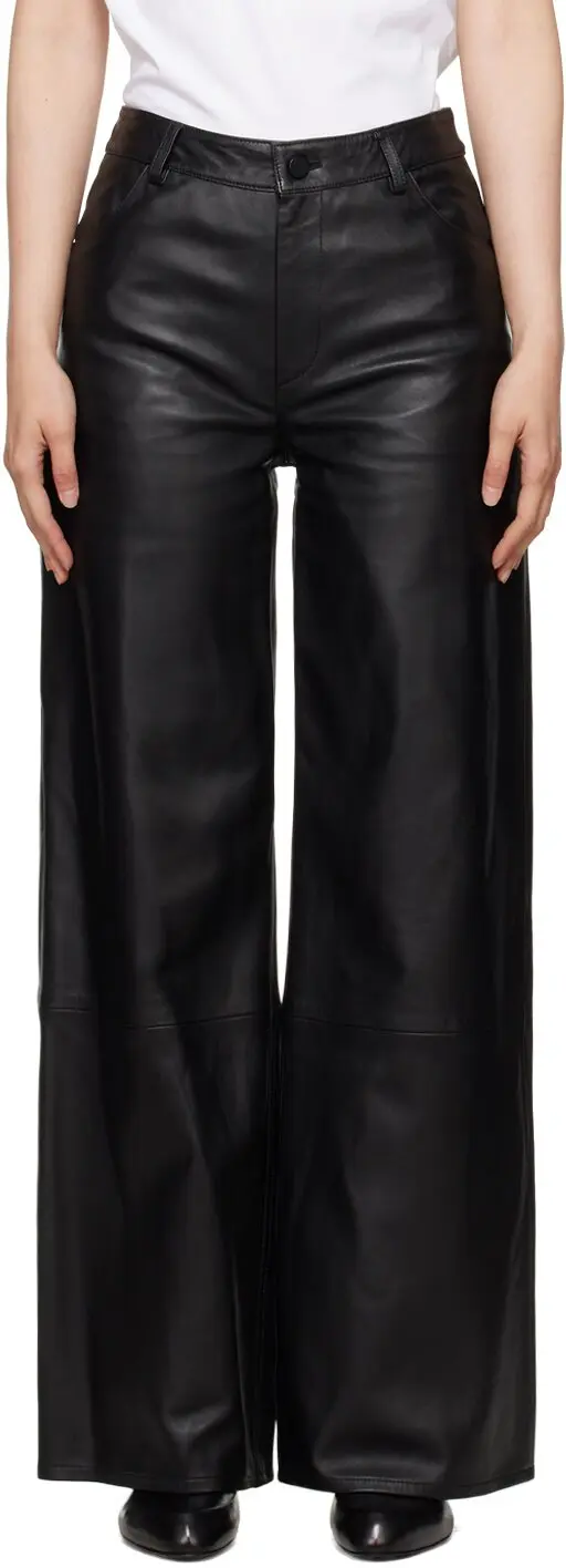 LOULOU STUDIO Wide Leg Trousers