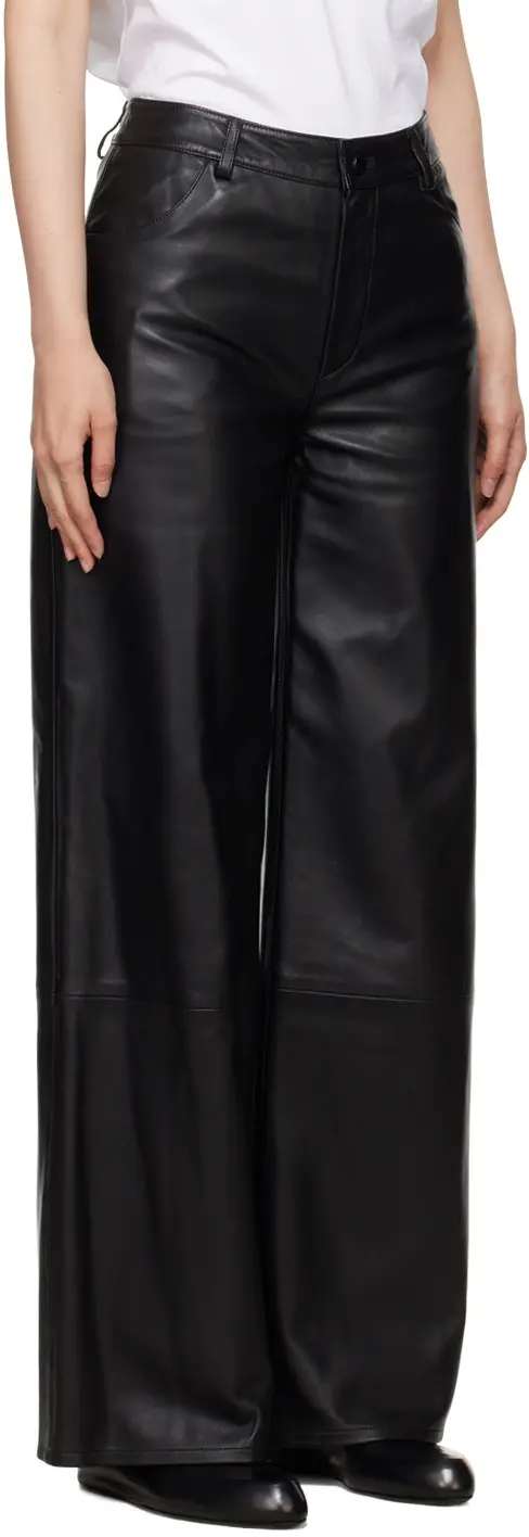 LOULOU STUDIO Wide Leg Trousers