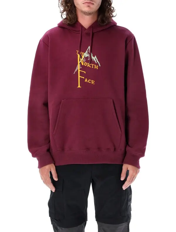 The North Face Printed Logo Drawstring Hoodie