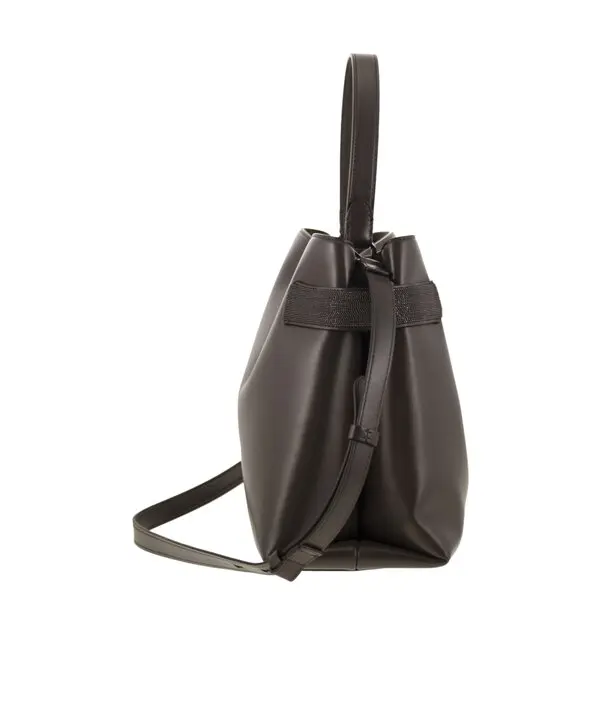 Brunello Cucinelli Large Handbag With Sparkling Effect