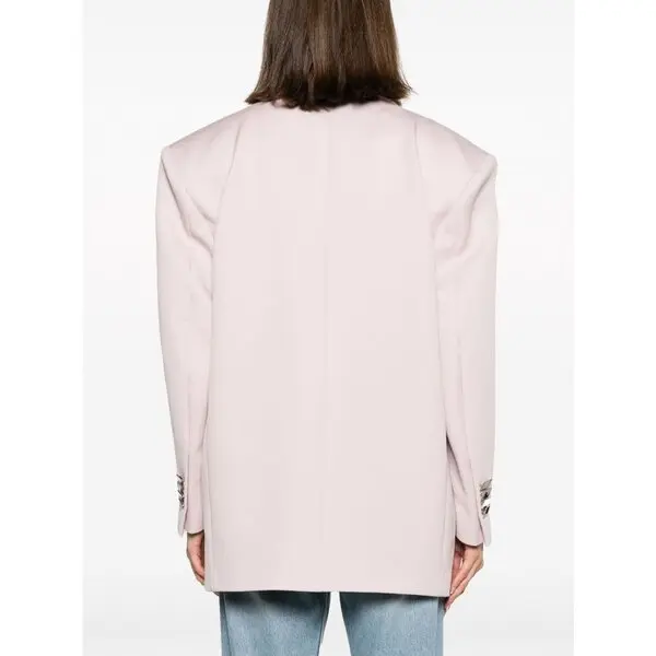 Attico Oversize Blazer With Peak Lapel