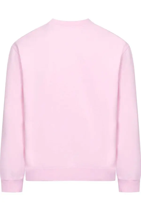 Jacquemus Logo Patch Crewneck Sweatshirt - Pink