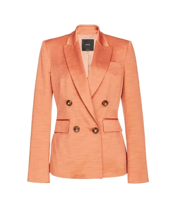 Pinko Long Sleeved Double Breasted Blazer