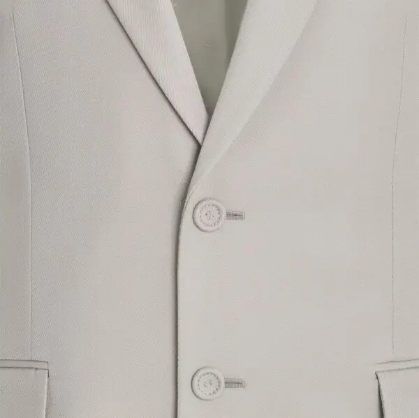 Dior Single-breasted Long-sleeved Blazer - Gray