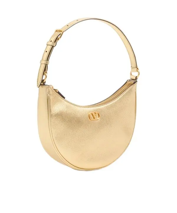 Valentino Garavani Vlogo Signature Zip-up Mini Hobo Bag