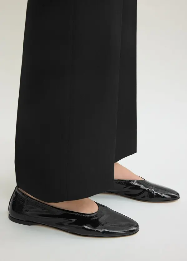 TOTEME Textured Slip-on Flats