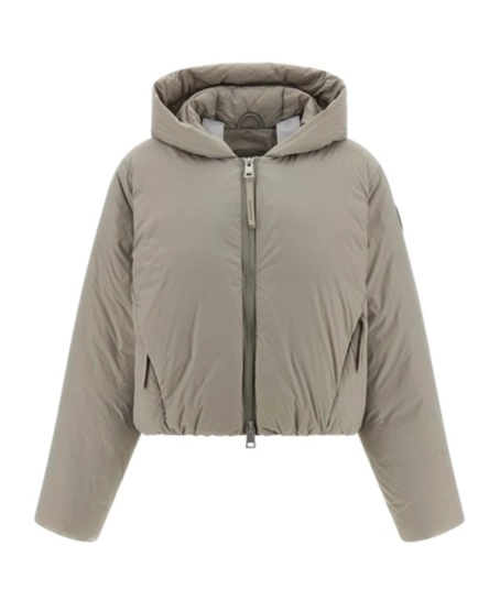 Canada Goose Elba Zipped Hooded Jacket - Limestone