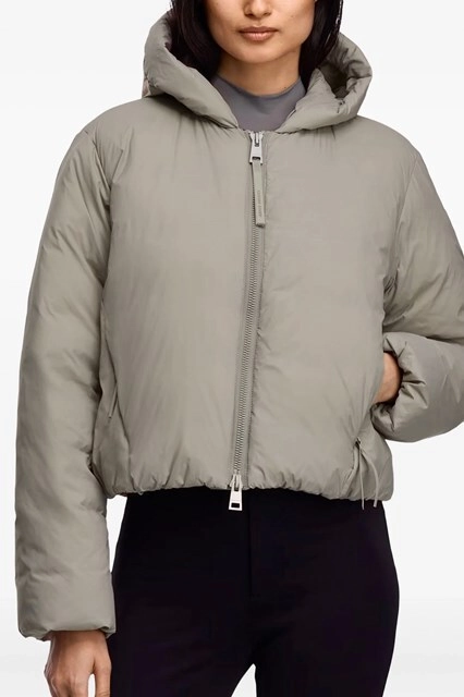 Canada Goose Elba Zipped Hooded Jacket - Limestone