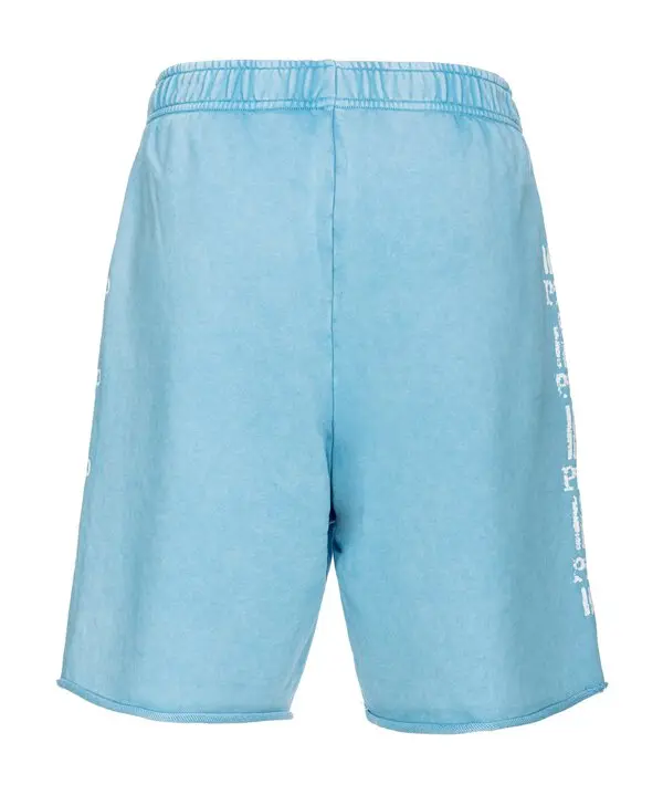 Pinko Libreville Raw-cut Hem Track Shorts