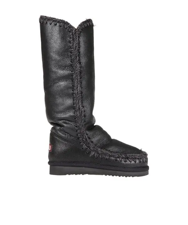 Mou Eskimo Knee-high Boots - Black