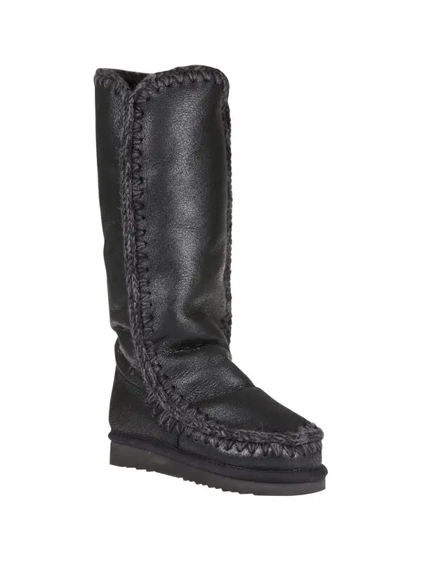 Mou Eskimo Knee-high Boots - Black
