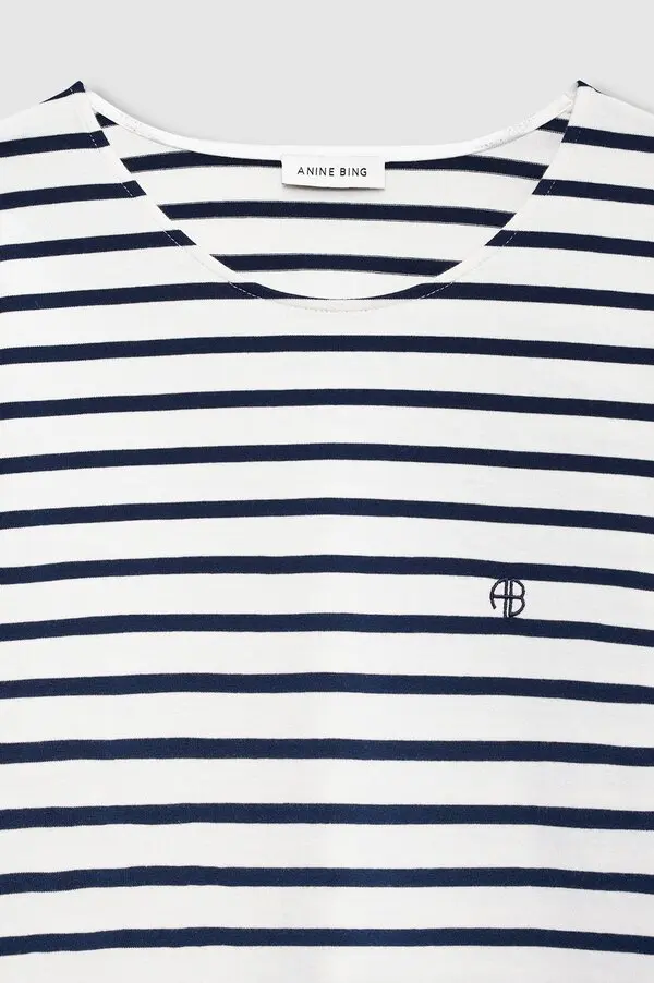 ANINE BING Newton Striped T-shirt