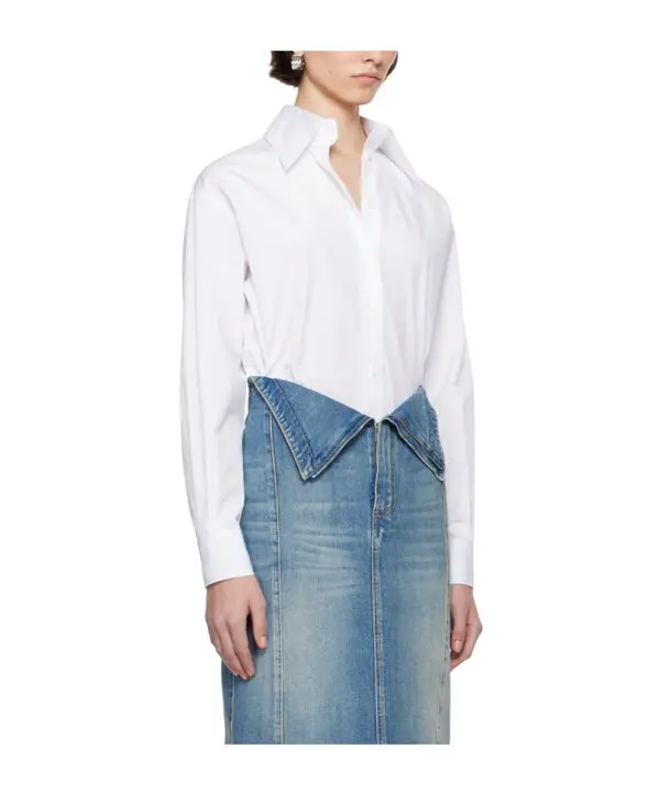 Alexander McQueen Embroidered Skull Shirt