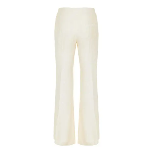 Gabriela Hearst Silk Flared Trousers