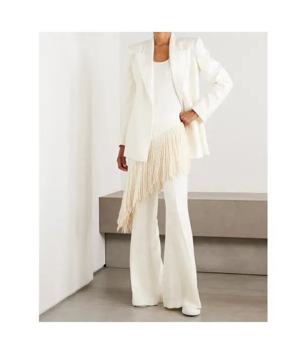 Gabriela Hearst Silk Flared Trousers
