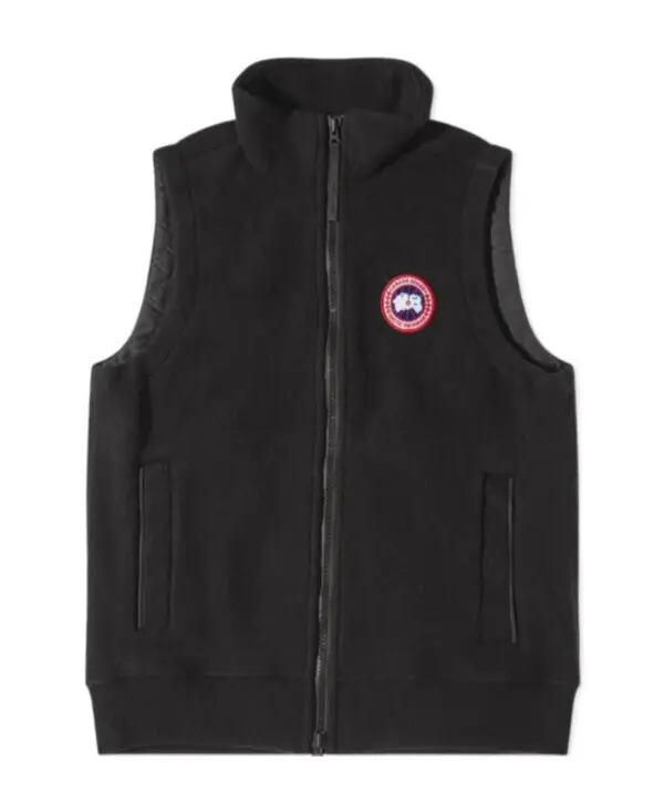 Canada Goose Mersey Logo Patch Padded Vest - Black