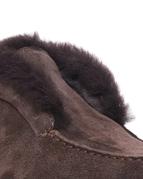 Santoni Round-head Short Boots - Black