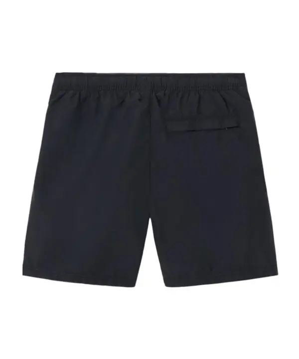 Stone Island Logo Patch Swim Shorts - Black