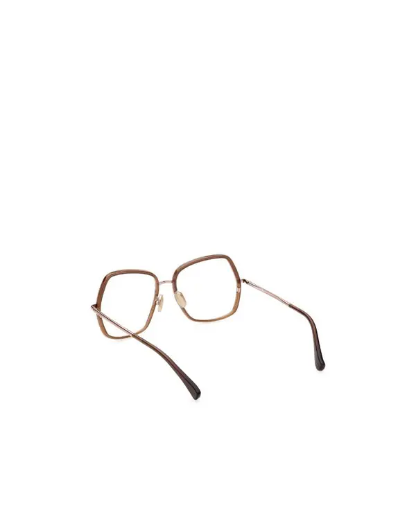 Max Mara Oversized Frame Eyeglasses - Nude