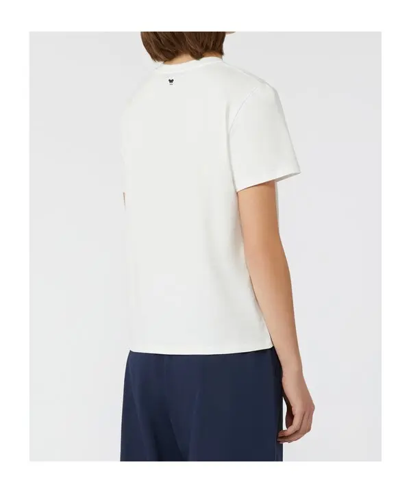 Max Mara Logo Printed Crewneck T-shirt