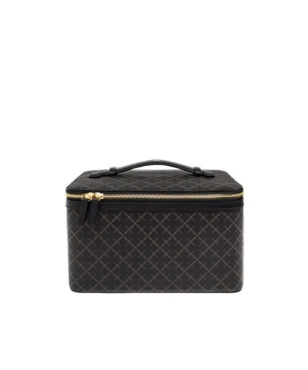 BY MALENE BIRGER Signature Flower Beauty Case - Black