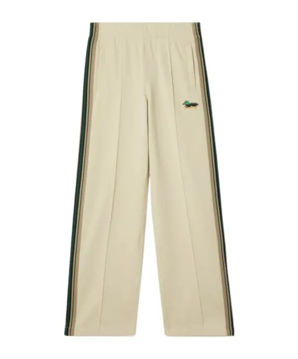 Burberry Striped Jersey Track Pants - Gypsum Color
