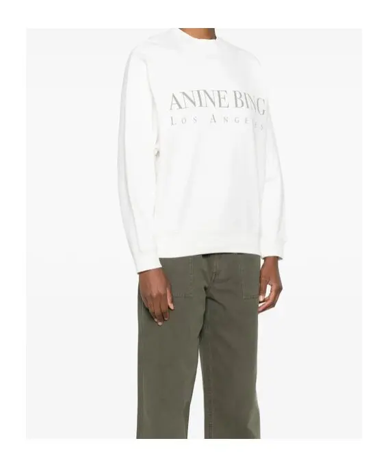 ANINE BING Los Angeles Crewneck Sweatshirt