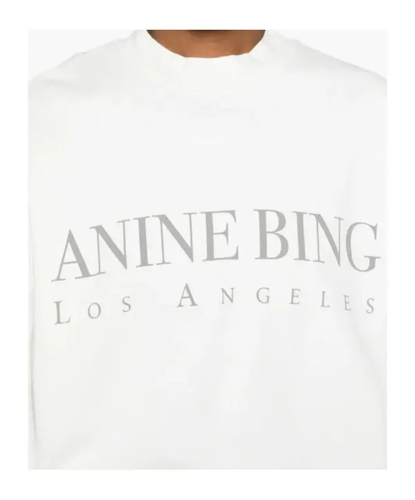 ANINE BING Los Angeles Crewneck Sweatshirt
