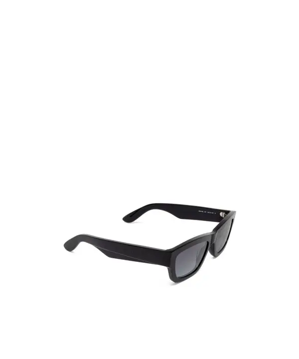 Alexander McQueen Rectangle Frame Sunglasses - Black