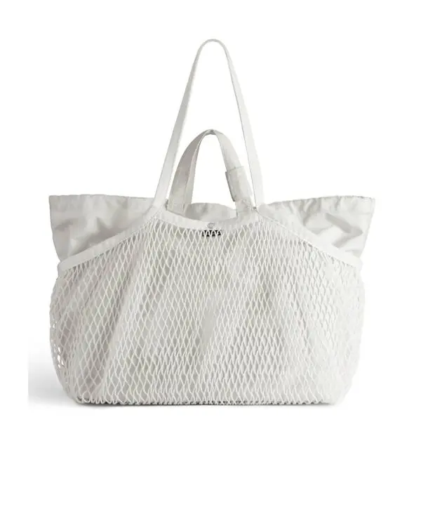 Balenciaga Woven Layered Tote Bag