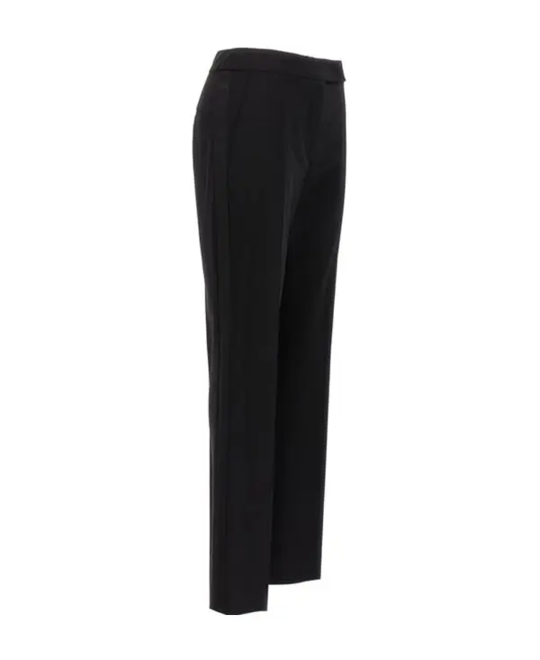 Max Mara Straight Leg Trousers - Black