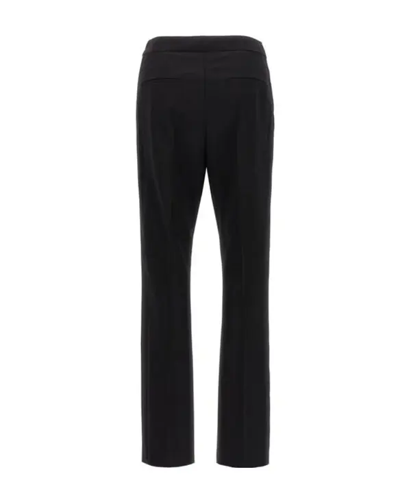 Max Mara Straight Leg Trousers - Black