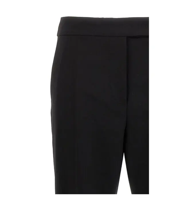 Max Mara Straight Leg Trousers - Black