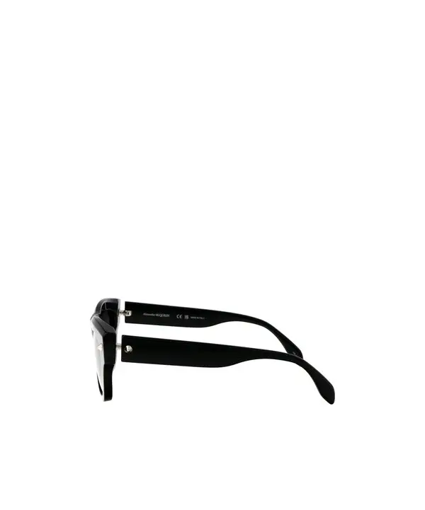 Alexander McQueen Square Frame Sunglasses - Black