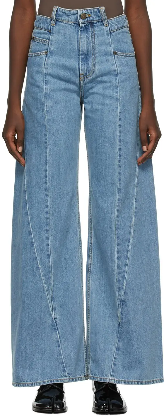 MAISON MARGIELA Décortiqué Flared Jeans - No