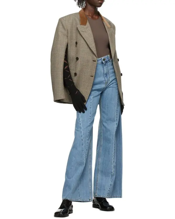 MAISON MARGIELA Décortiqué Flared Jeans - No