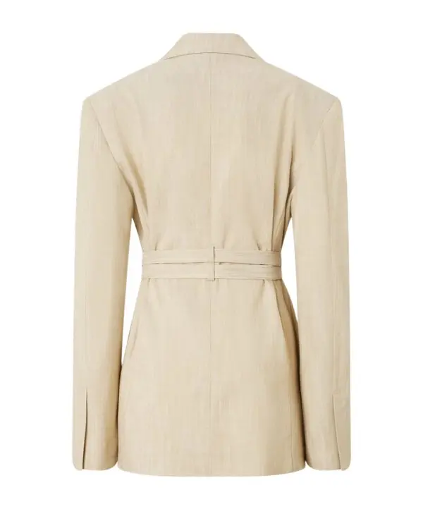 Pinko Belted Oversized Blazer Jacket