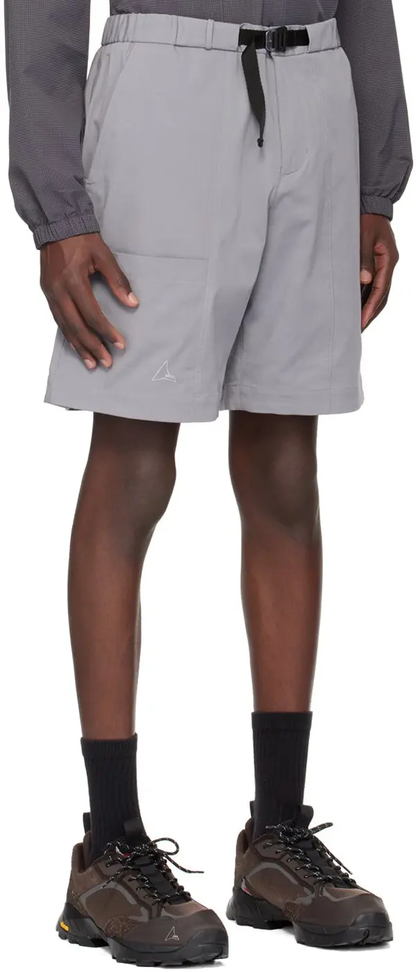 ROA Logo Detailed Elasticated Waistband Shorts