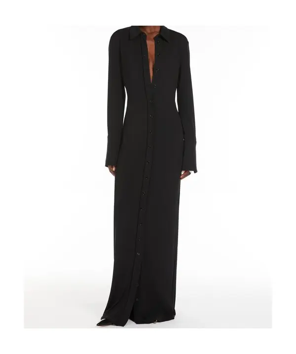 Sportmax Nias Button-up Maxi Dress
