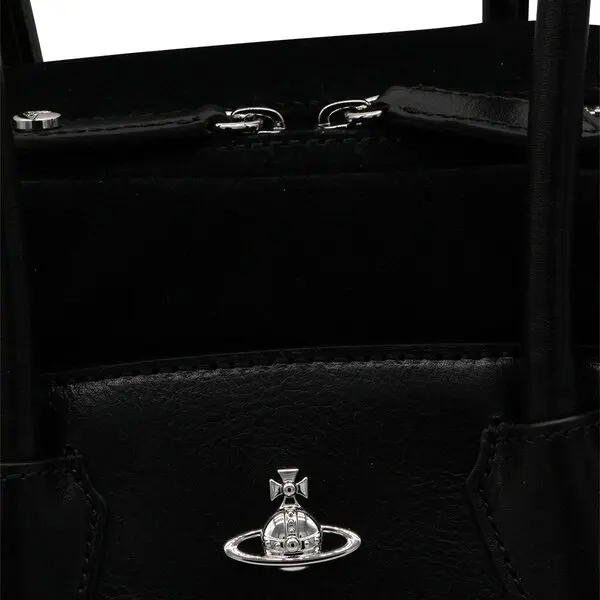 VIVIENNE WESTWOOD Logo Plaque Top Handle Bag