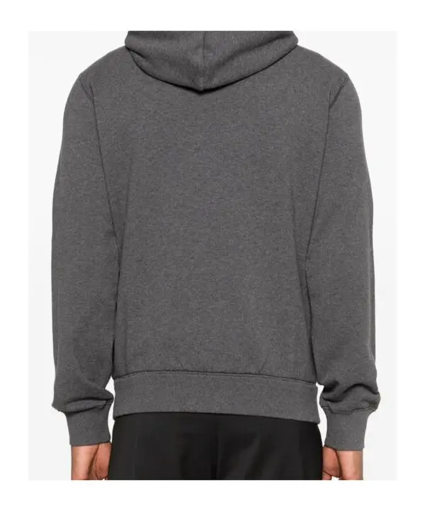 Dolce & Gabbana Logo-plaque Hoodie - Grey