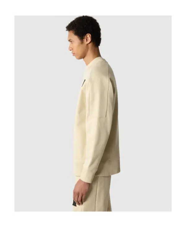 The North Face Logo Patch Crewneck Sweatshirt - Nude